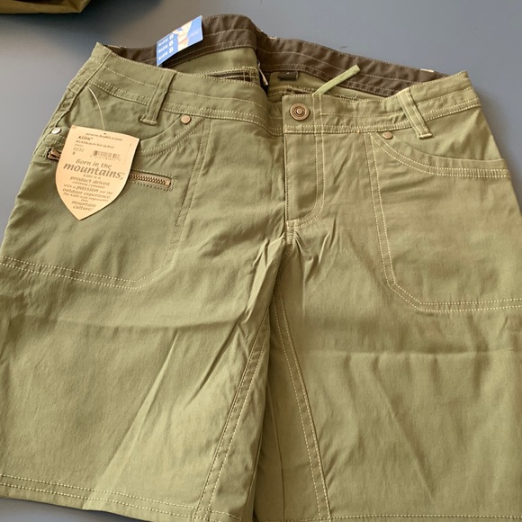 Kuhl | Shorts | Nwt Kuhl Kliffside Roll Up Short In Olive | Poshmark